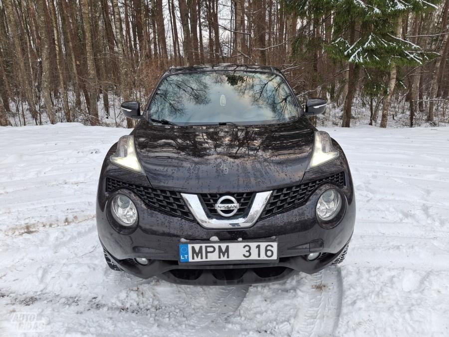Melns Nissan Juke 2017 Viļņa, ar dzinēja tilpumu 1.20 L un nobraukumu 71 tūkst. km par 7200 €, foto 3 vietnē AUTOMOTO.COM.LV