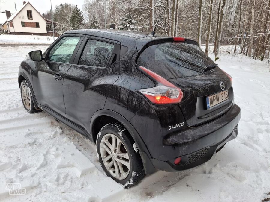 Melns Nissan Juke 2017 Viļņa, ar dzinēja tilpumu 1.20 L un nobraukumu 71 tūkst. km par 7200 €, foto 5 vietnē AUTOMOTO.COM.LV