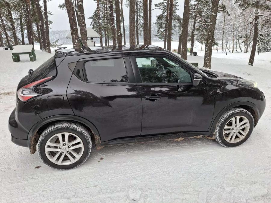 Melns Nissan Juke 2017 Viļņa, ar dzinēja tilpumu 1.20 L un nobraukumu 72 tūkst. km par 6999 €, foto 5 vietnē AUTOMOTO.COM.LV