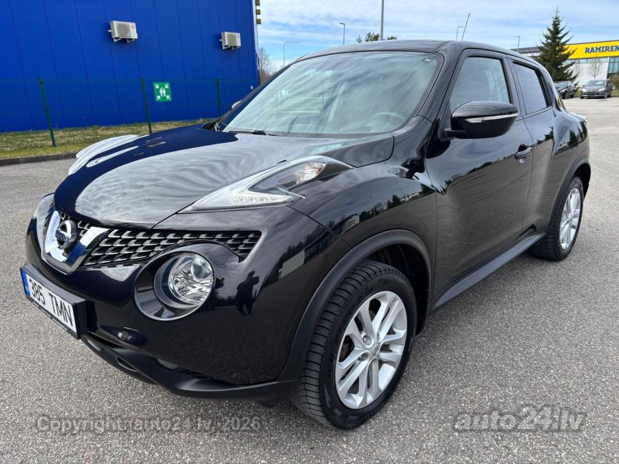 Black Nissan Juke 2017 in Paide, with an engine capacity of 1.60 L and mileage of 119 thousand km for 8290 €, photo 1 on AUTOMOTO.COM.LV