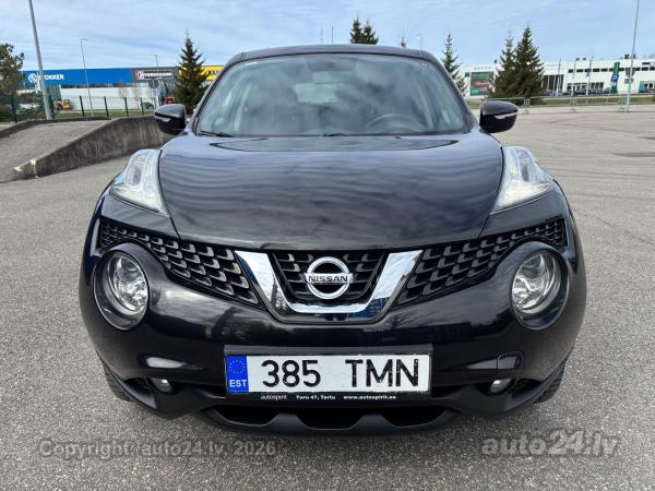 Black Nissan Juke 2017 in Paide, with an engine capacity of 1.60 L and mileage of 119 thousand km for 8290 €, photo 2 on AUTOMOTO.COM.LV