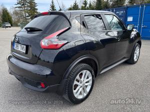 Black Nissan Juke 2017 in Paide, with an engine capacity of 1.60 L and mileage of 119 thousand km for 8290 €, photo 6 on AUTOMOTO.COM.LV