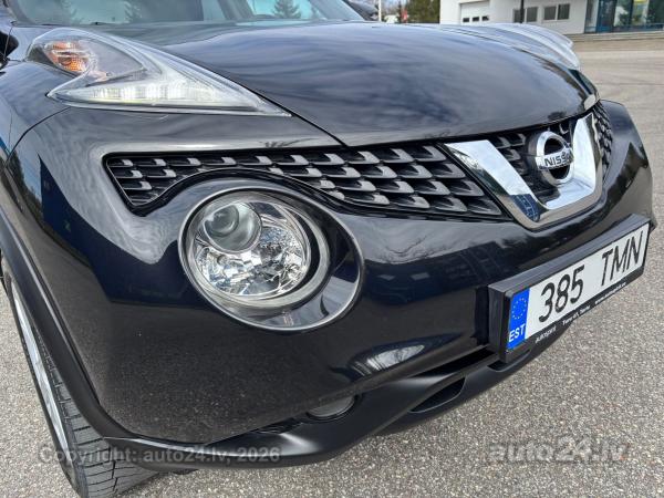 Black Nissan Juke 2017 in Paide, with an engine capacity of 1.60 L and mileage of 119 thousand km for 8290 €, photo 7 on AUTOMOTO.COM.LV