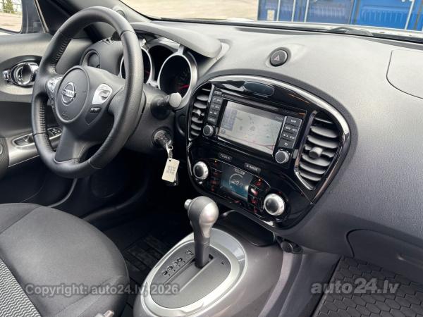 Black Nissan Juke 2017 in Paide, with an engine capacity of 1.60 L and mileage of 119 thousand km for 8290 €, photo 8 on AUTOMOTO.COM.LV