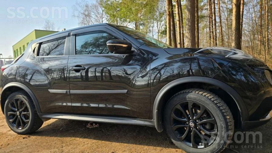 Melns Nissan Juke 2018 Jelgava, ar dzinēja tilpumu 1.50 L un nobraukumu 147 tūkst. km par 8500 €, foto 1 vietnē AUTOMOTO.COM.LV