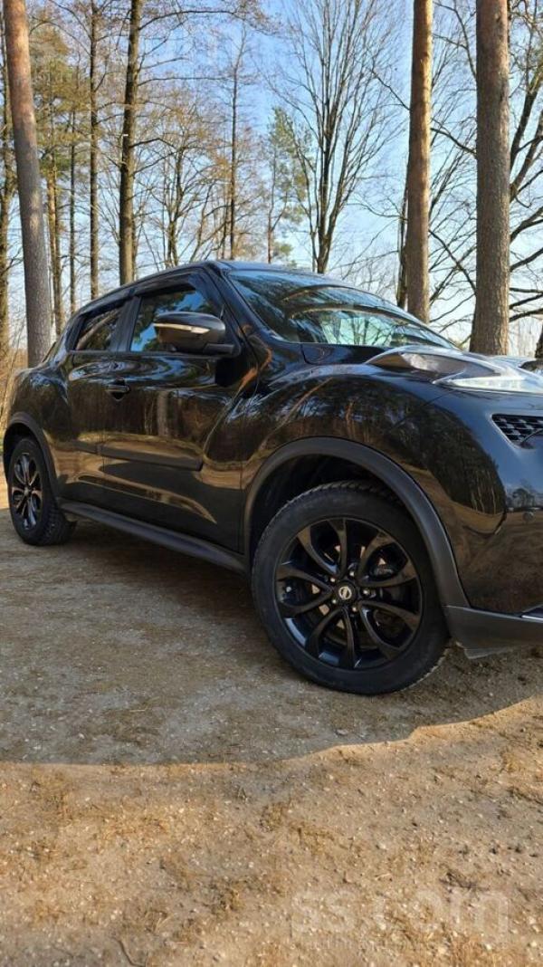 Black Nissan Juke 2018 in Jelgava, with an engine capacity of 1.50 L and mileage of 147 thousand km for 8500 €, photo 8 on AUTOMOTO.COM.LV