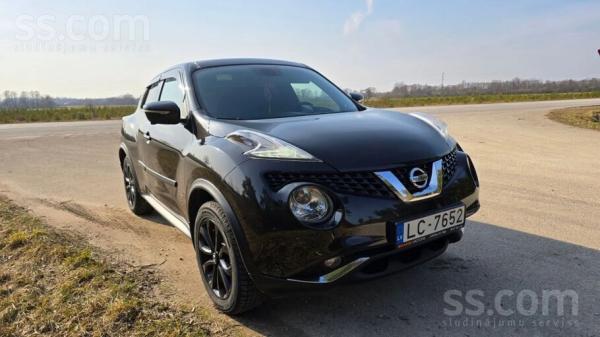 Black Nissan Juke 2018 in Jelgava, with an engine capacity of 1.50 L and mileage of 147 thousand km for 8500 €, photo 9 on AUTOMOTO.COM.LV