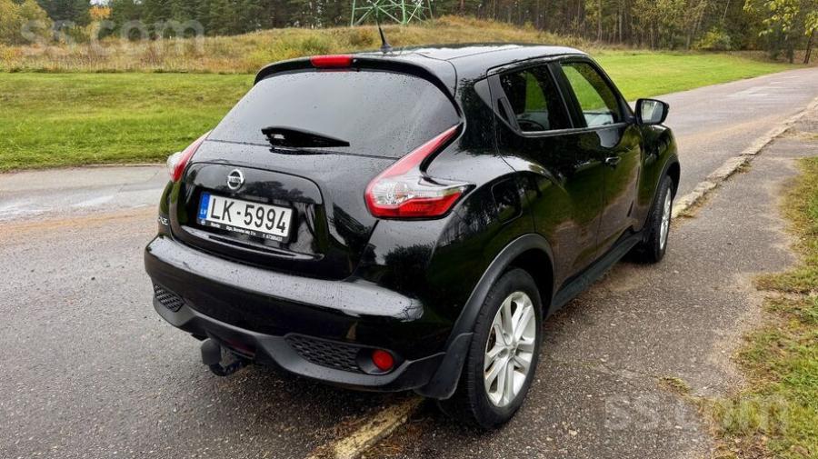 Melns Nissan Juke 2018 Rīga, ar dzinēja tilpumu 1.60 L un nobraukumu 137 tūkst. km par 7200 €, foto 5 vietnē AUTOMOTO.COM.LV