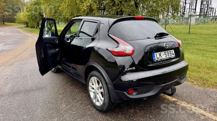 Melns Nissan Juke 2018 Rīga, ar dzinēja tilpumu 1.60 L un nobraukumu 137 tūkst. km par 7200 €, foto 6 vietnē AUTOMOTO.COM.LV