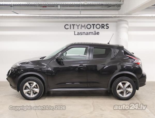 Black Nissan Juke 2019 in Tallinn, with an engine capacity of 1.60 L and mileage of 74 thousand km for 9900 €, photo 2 on AUTOMOTO.COM.LV