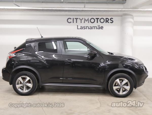 Black Nissan Juke 2019 in Tallinn, with an engine capacity of 1.60 L and mileage of 74 thousand km for 9900 €, photo 5 on AUTOMOTO.COM.LV