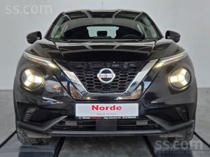 Melns Nissan Juke 2022 Rīga, ar dzinēja tilpumu 1.00 L un nobraukumu 79 tūkst. km par 13290 €, foto  vietnē AUTOMOTO.COM.LV