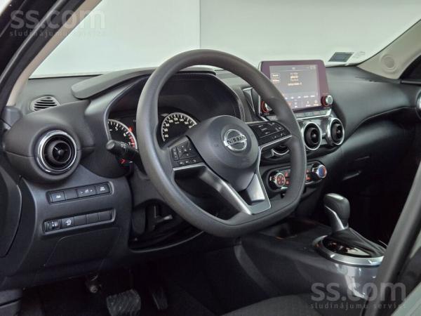 Black Nissan Juke 2022 in Riga, with an engine capacity of 1.00 L and mileage of 79 thousand km for 13290 €, photo 9 on AUTOMOTO.COM.LV