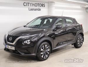 Melns Nissan Juke 2024 Tallina, ar dzinēja tilpumu 1.00 L un nobraukumu 34 tūkst. km par 18900 €, foto  vietnē AUTOMOTO.COM.LV