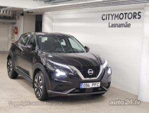 Black Nissan Juke 2024 in Tallinn, with an engine capacity of 1.00 L and mileage of 34 thousand km for 18900 €, photo 4 on AUTOMOTO.COM.LV