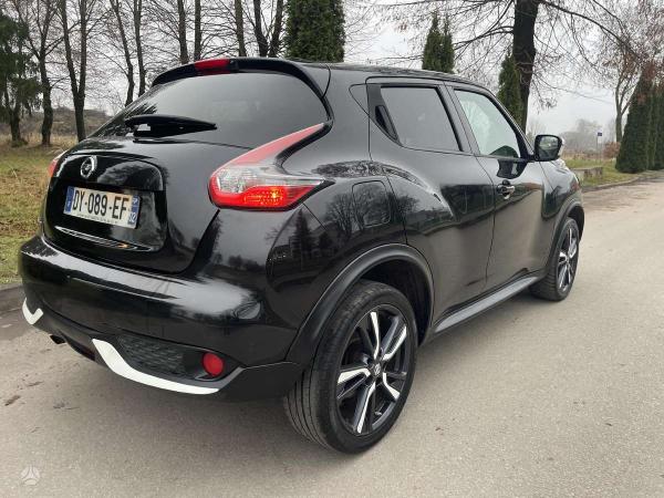 Black Nissan Juke 2015 in Taurage, with an engine capacity of 1.20 L and mileage of 135 thousand km for 5800 €, photo 3 on AUTOMOTO.COM.LV