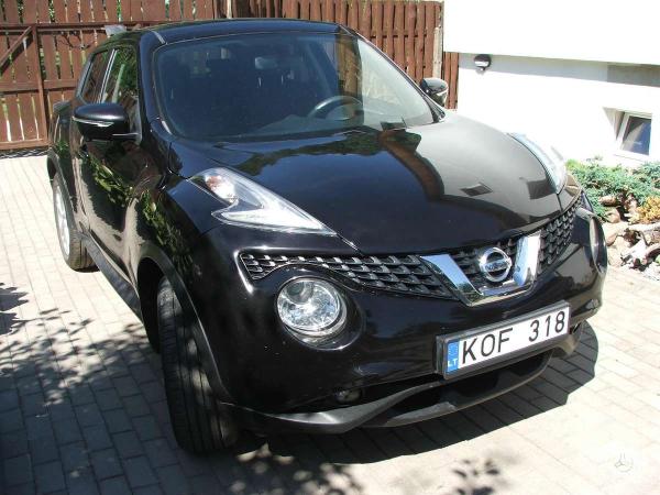 Black Nissan Juke 2015 in Jurbarkas, with an engine capacity of 1.60 L and mileage of 189 thousand km for 5000 €, photo 2 on AUTOMOTO.COM.LV