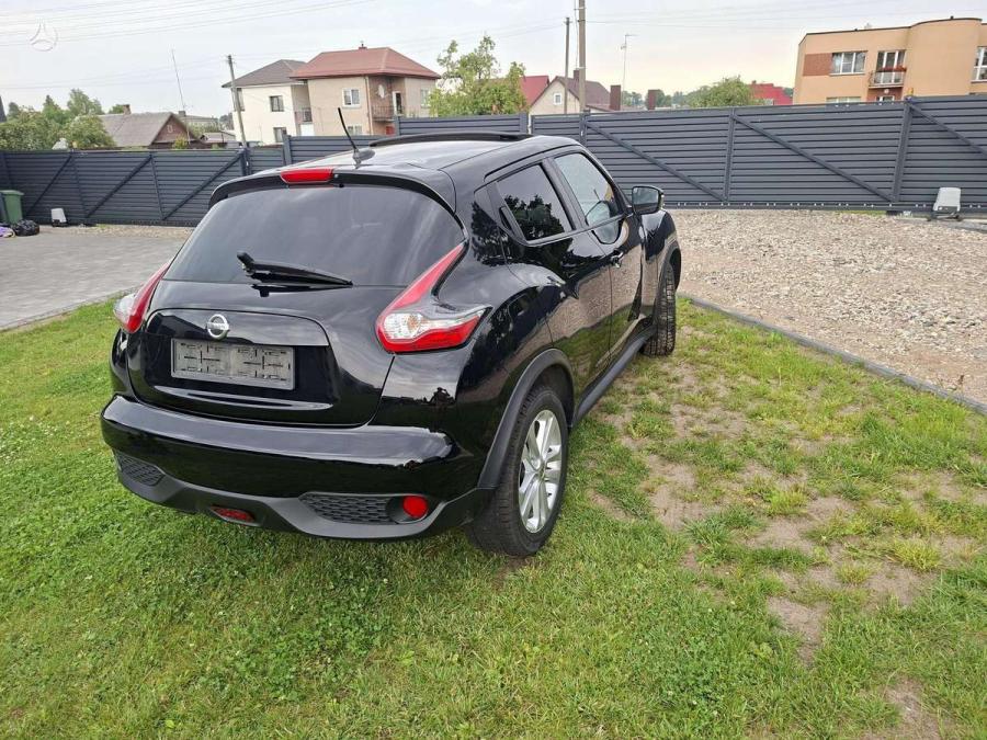 Melns Nissan Juke 2015 Viļņa, ar dzinēja tilpumu 1.62 L un nobraukumu 95 tūkst. km par 7300 €, foto 6 vietnē AUTOMOTO.COM.LV