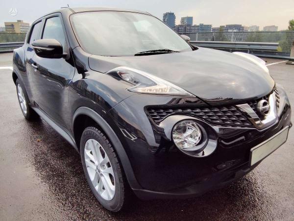 Nissan Juke 2015 Viļņa vietnē Melns Nissan Juke 2015 Viļņa, ar dzinēja tilpumu 1.62 L un nobraukumu 95 tūkst. km par 6950 €, foto 7 vietnē AUTOMOTO.COM.LV