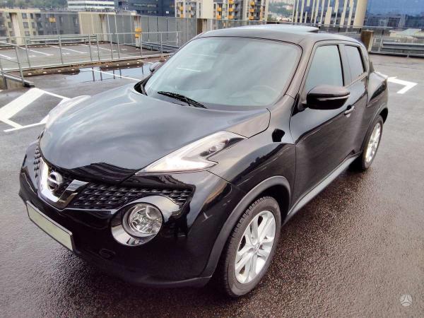 Nissan Juke 2015 Viļņa vietnē Melns Nissan Juke 2015 Viļņa, ar dzinēja tilpumu 1.62 L un nobraukumu 95 tūkst. km par 6950 €, foto 9 vietnē AUTOMOTO.COM.LV
