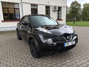 Black Nissan Juke 2012 in Jelgava, with an engine capacity of 1.50 L and mileage of 120 thousand km for 4250 €, photo 1 on AUTOMOTO.COM.LV