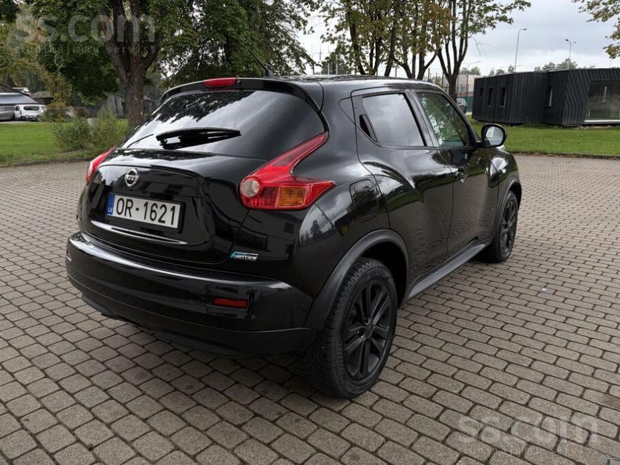 Black Nissan Juke 2012 in Jelgava, with an engine capacity of 1.50 L and mileage of 120 thousand km for 4250 €, photo 3 on AUTOMOTO.COM.LV