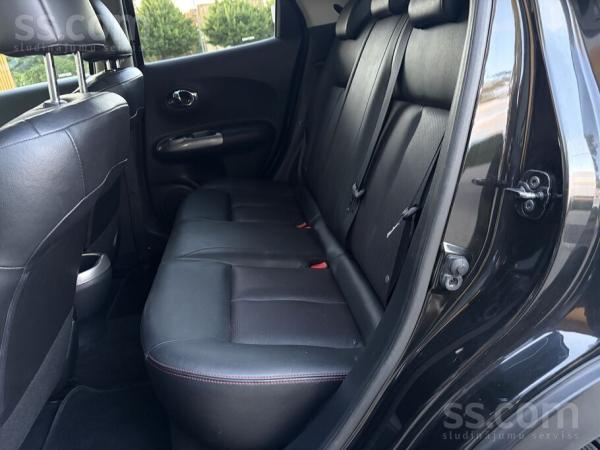 Black Nissan Juke 2012 in Jelgava, with an engine capacity of 1.50 L and mileage of 120 thousand km for 4250 €, photo 7 on AUTOMOTO.COM.LV