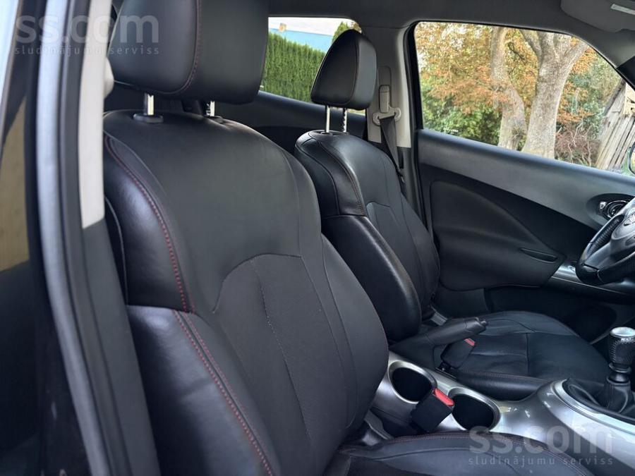 Black Nissan Juke 2012 in Jelgava, with an engine capacity of 1.50 L and mileage of 120 thousand km for 4250 €, photo 8 on AUTOMOTO.COM.LV