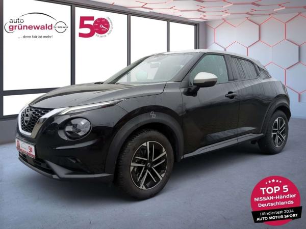 Melns Nissan Juke 2025 Kauņa, ar dzinēja tilpumu 1.00 L un nobraukumu 20 tūkst. km par 26412 €, foto 1 vietnē AUTOMOTO.COM.LV