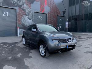 Zils Nissan Juke 2013 Kauņa, ar dzinēja tilpumu 1.50 L un nobraukumu 346 tūkst. km par 2500 €, foto  vietnē AUTOMOTO.COM.LV