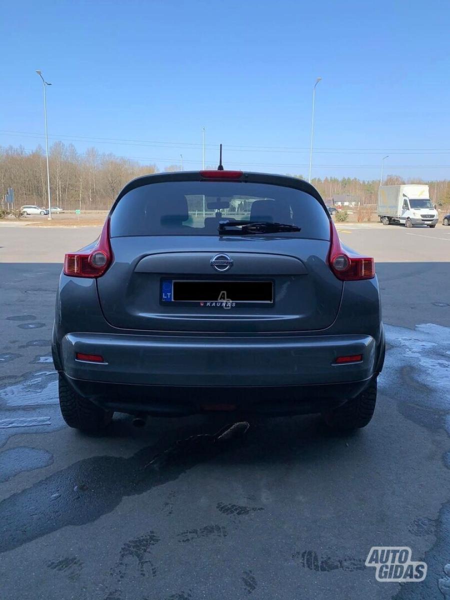 Zils Nissan Juke 2013 Kauņa, ar dzinēja tilpumu 1.50 L un nobraukumu 346 tūkst. km par 2500 €, foto 5 vietnē AUTOMOTO.COM.LV