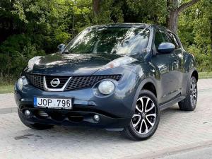 Blue Nissan Juke 2013 in Siauliai, with an engine capacity of 1.46 L and mileage of 240 thousand km for 4300 €, photo  on AUTOMOTO.COM.LV