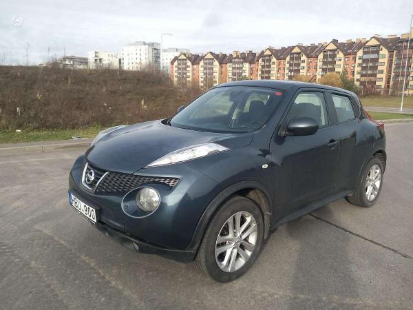 Blue Nissan Juke 2014 in Vilnius, with an engine capacity of 1.60 L and mileage of 143 thousand km for 7399 €, photo 6 on AUTOMOTO.COM.LV