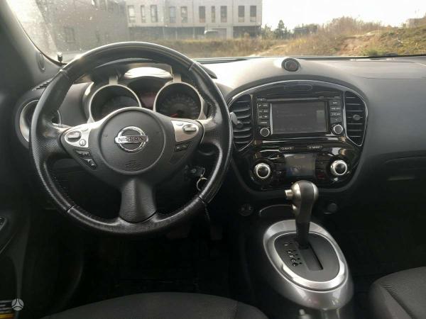 Blue Nissan Juke 2014 in Vilnius, with an engine capacity of 1.60 L and mileage of 143 thousand km for 7399 €, photo 8 on AUTOMOTO.COM.LV