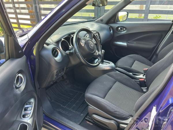 Blue Nissan Juke 2015 in Riga, with an engine capacity of 1.60 L and mileage of 169 thousand km for 7200 €, photo 4 on AUTOMOTO.COM.LV