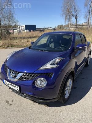 Синий Ниссан Жук 2015 в Айзкраукле, объемом двигателя 1.20 л и пробегом 105 тыс. км за 6800 €, фото 3 на AUTOMOTO.COM.LV