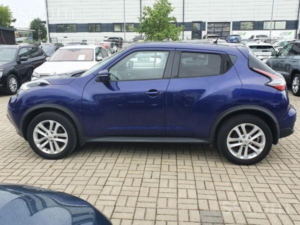 Blue Nissan Juke 2015 in Riga, with an engine capacity of 1.20 L and mileage of 97 thousand km for 5900 €, photo 3 on AUTOMOTO.COM.LV