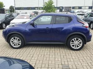 Blue Nissan Juke 2015 in Riga, with an engine capacity of 1.20 L and mileage of 97 thousand km for 5900 €, photo 4 on AUTOMOTO.COM.LV