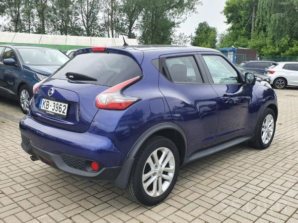 Blue Nissan Juke 2015 in Riga, with an engine capacity of 1.20 L and mileage of 97 thousand km for 5900 €, photo 6 on AUTOMOTO.COM.LV