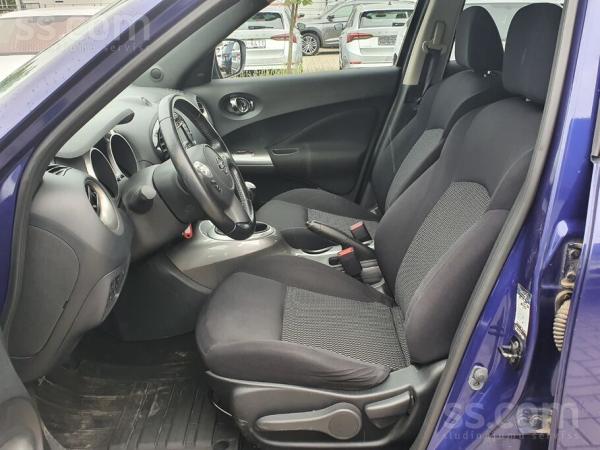 Blue Nissan Juke 2015 in Riga, with an engine capacity of 1.20 L and mileage of 97 thousand km for 5900 €, photo 7 on AUTOMOTO.COM.LV