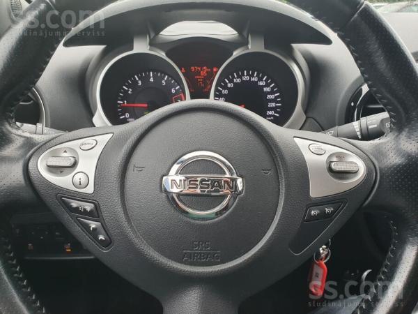 Blue Nissan Juke 2015 in Riga, with an engine capacity of 1.20 L and mileage of 97 thousand km for 5900 €, photo 10 on AUTOMOTO.COM.LV