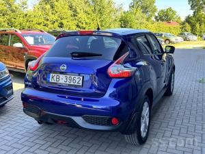 Zils Nissan Juke 2015 Rīga, ar dzinēja tilpumu 1.20 L un nobraukumu 98 tūkst. km par 6800 €, foto 4 vietnē AUTOMOTO.COM.LV