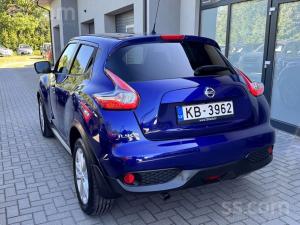 Zils Nissan Juke 2015 Rīga, ar dzinēja tilpumu 1.20 L un nobraukumu 98 tūkst. km par 6800 €, foto 5 vietnē AUTOMOTO.COM.LV