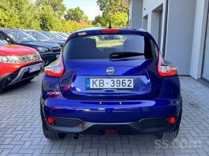 Zils Nissan Juke 2015 Rīga, ar dzinēja tilpumu 1.20 L un nobraukumu 98 tūkst. km par 6800 €, foto 6 vietnē AUTOMOTO.COM.LV