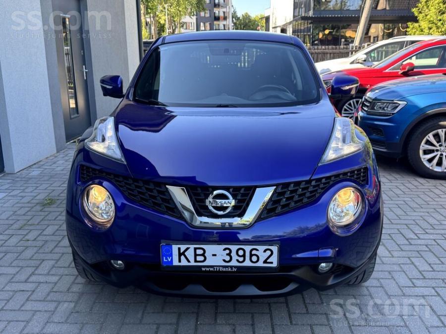 Zils Nissan Juke 2015 Rīga, ar dzinēja tilpumu 1.20 L un nobraukumu 98 tūkst. km par 6800 €, foto 7 vietnē AUTOMOTO.COM.LV