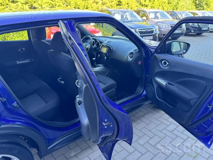 Zils Nissan Juke 2015 Rīga, ar dzinēja tilpumu 1.20 L un nobraukumu 98 tūkst. km par 6800 €, foto 11 vietnē AUTOMOTO.COM.LV