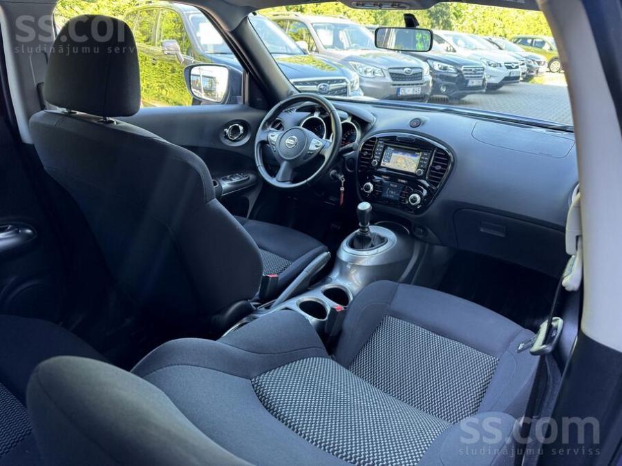 Zils Nissan Juke 2015 Rīga, ar dzinēja tilpumu 1.20 L un nobraukumu 98 tūkst. km par 6800 €, foto 12 vietnē AUTOMOTO.COM.LV