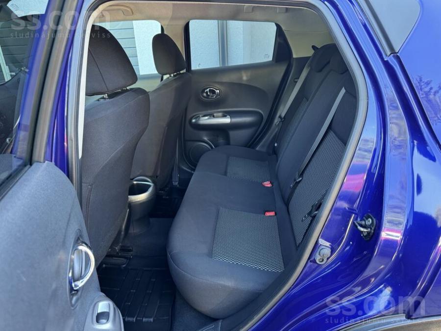 Zils Nissan Juke 2015 Rīga, ar dzinēja tilpumu 1.20 L un nobraukumu 98 tūkst. km par 6800 €, foto 16 vietnē AUTOMOTO.COM.LV