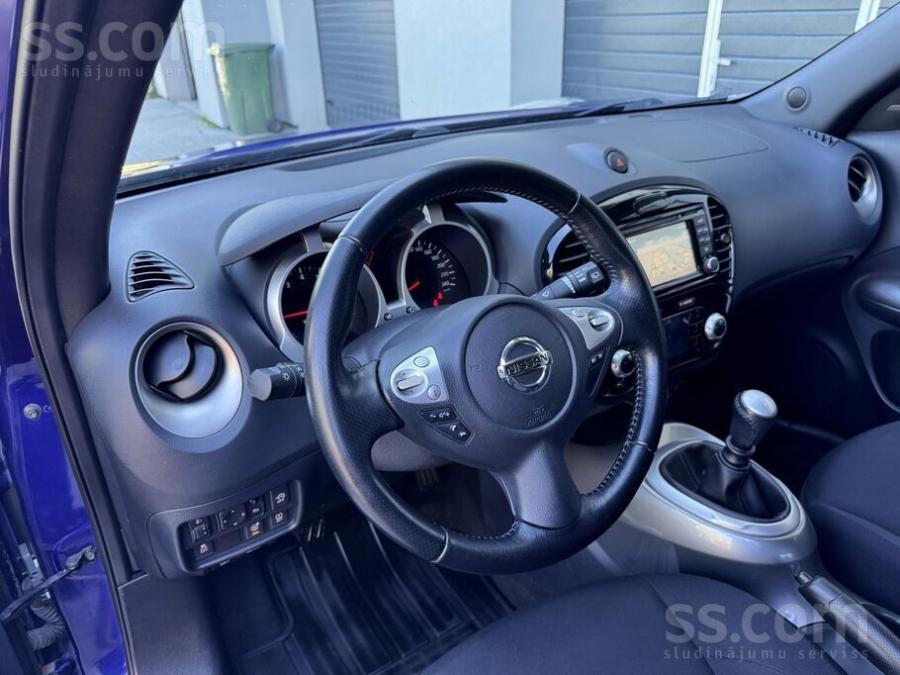 Zils Nissan Juke 2015 Rīga, ar dzinēja tilpumu 1.20 L un nobraukumu 98 tūkst. km par 6800 €, foto 17 vietnē AUTOMOTO.COM.LV