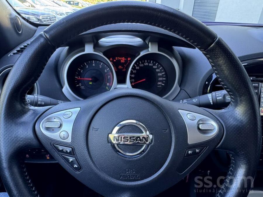 Zils Nissan Juke 2015 Rīga, ar dzinēja tilpumu 1.20 L un nobraukumu 98 tūkst. km par 6800 €, foto 21 vietnē AUTOMOTO.COM.LV